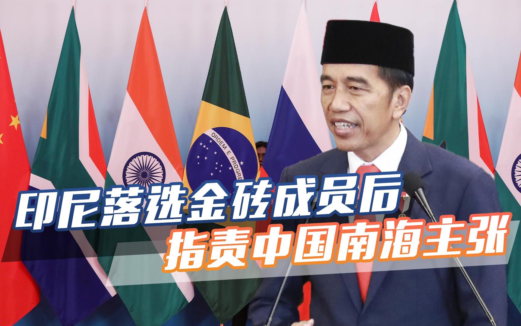 印尼落选金砖成员,印尼防长指责中国南海主张,称要与美捍卫规则