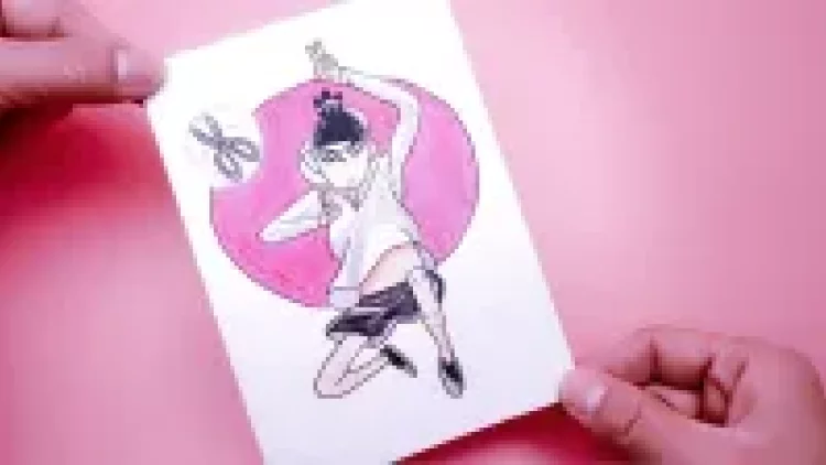 伍六七这样画简单又搞笑,一张纸就能画起来!手工DIY视频