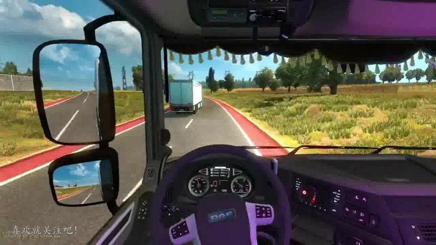 欧洲卡车模拟2:豪华卡车玩家们在路上的有趣瞬间和刺激碰撞