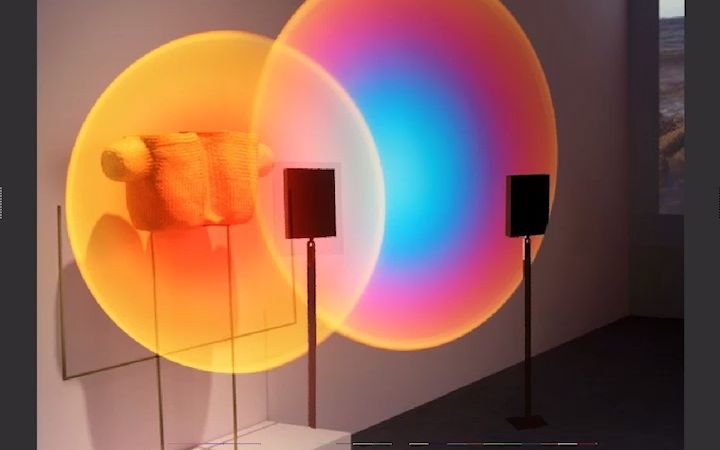 3DMAX像这种真实的日不落投影灯光效果,应该如何制作