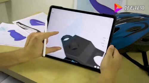 ipad上自行车的三维建模,这是一种崭新的机械设计模式!