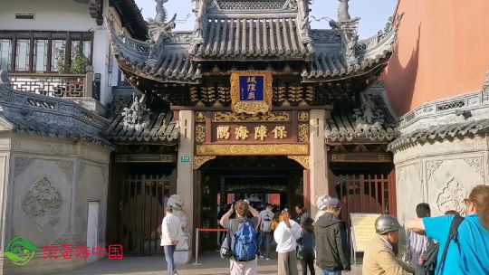 闻名全国的上海的城隍庙,今天进庙去看看