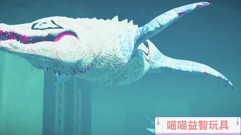 恐龙世界动画系列:哥斯拉被投放进了侏罗纪公园一场轩然大波降临!