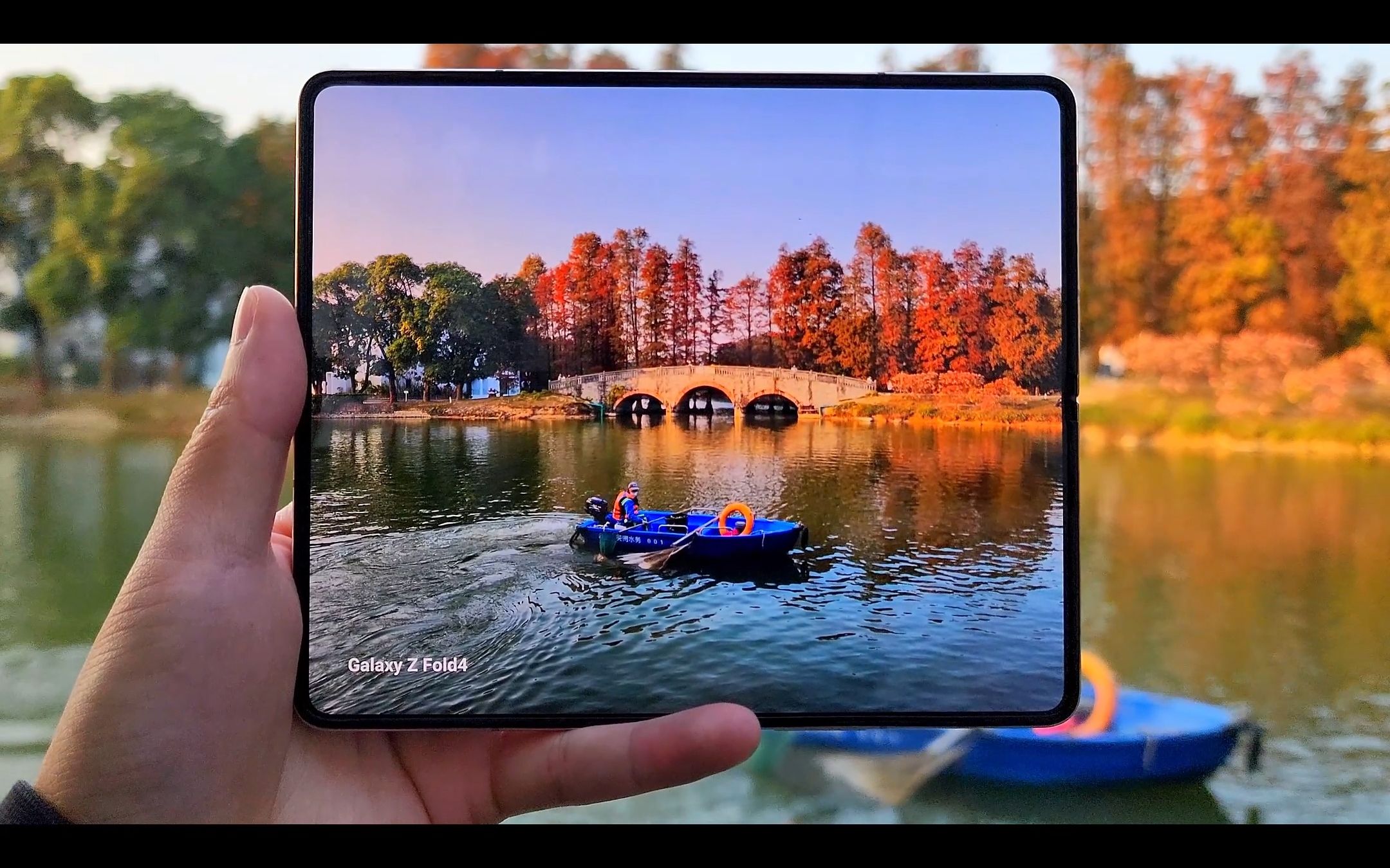 想要定格大风景,三星Z Fold4大折叠手机摄影