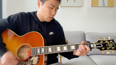 水木年华《启程》吉他扫弦示范