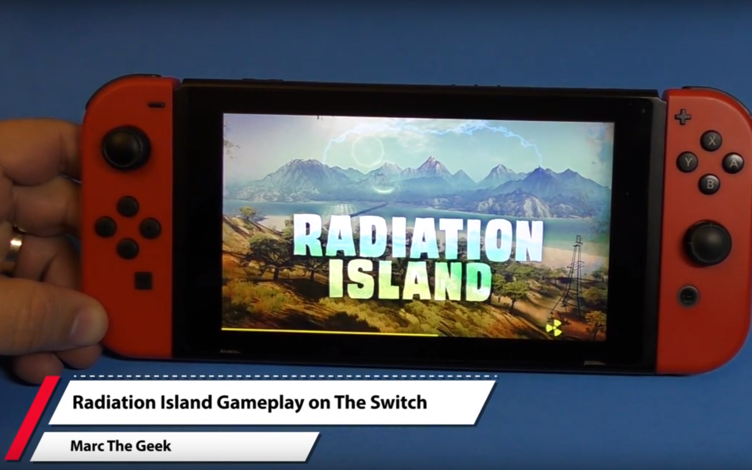 【老戴搬运】任天堂Switch掌机模式实际演示-辐射岛