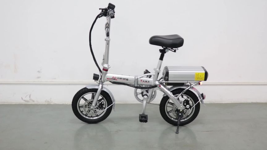 代驾折叠电动车,第一代H6,铝合金锂电池电动自行车#折叠电动车