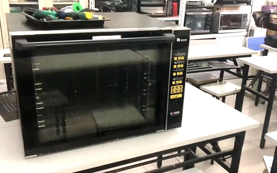 电烤箱拆解,线路分析,工作原理 看个透!—华宇万维赵全老师