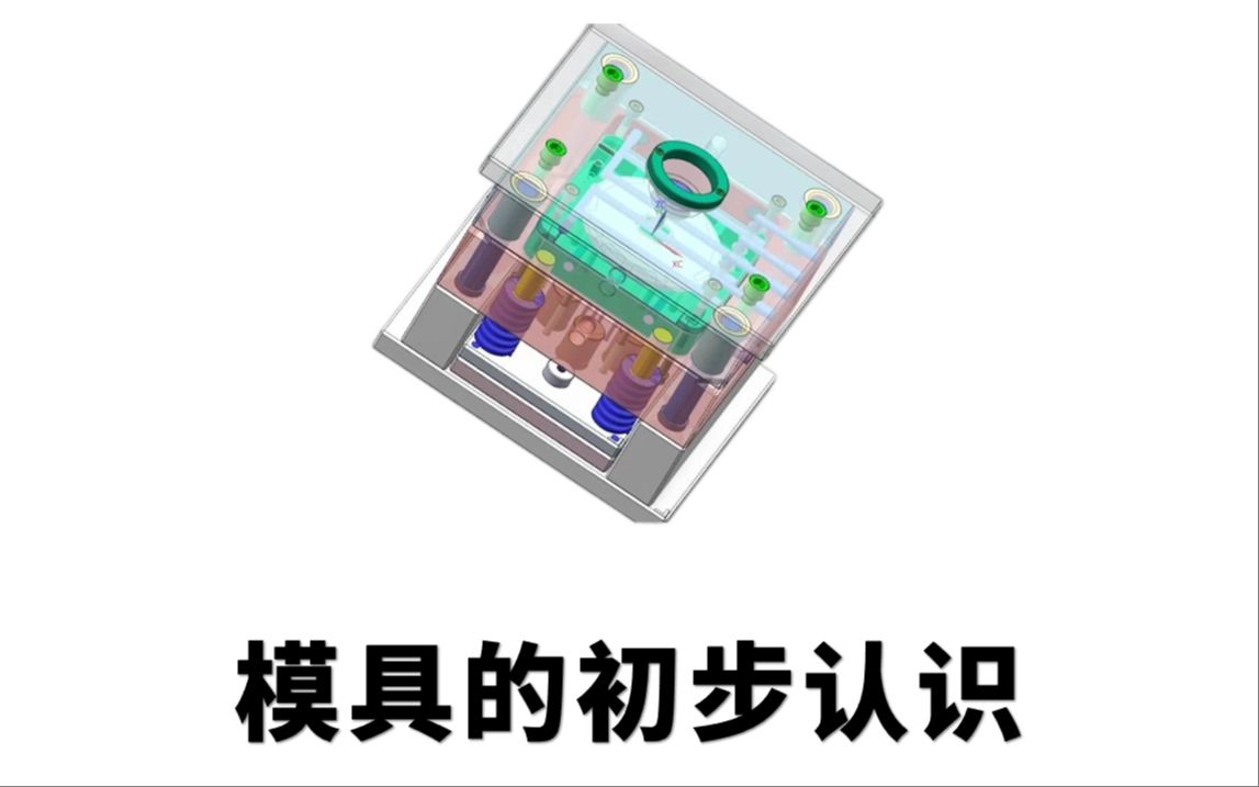 UG模具设计:模具零部件UG新手小白科普知识,带你认识每个模具零件...