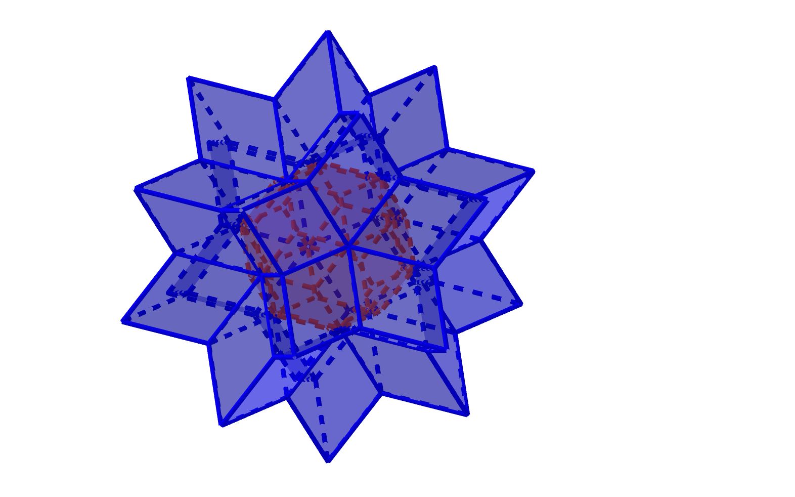 菱形中的黄金比例