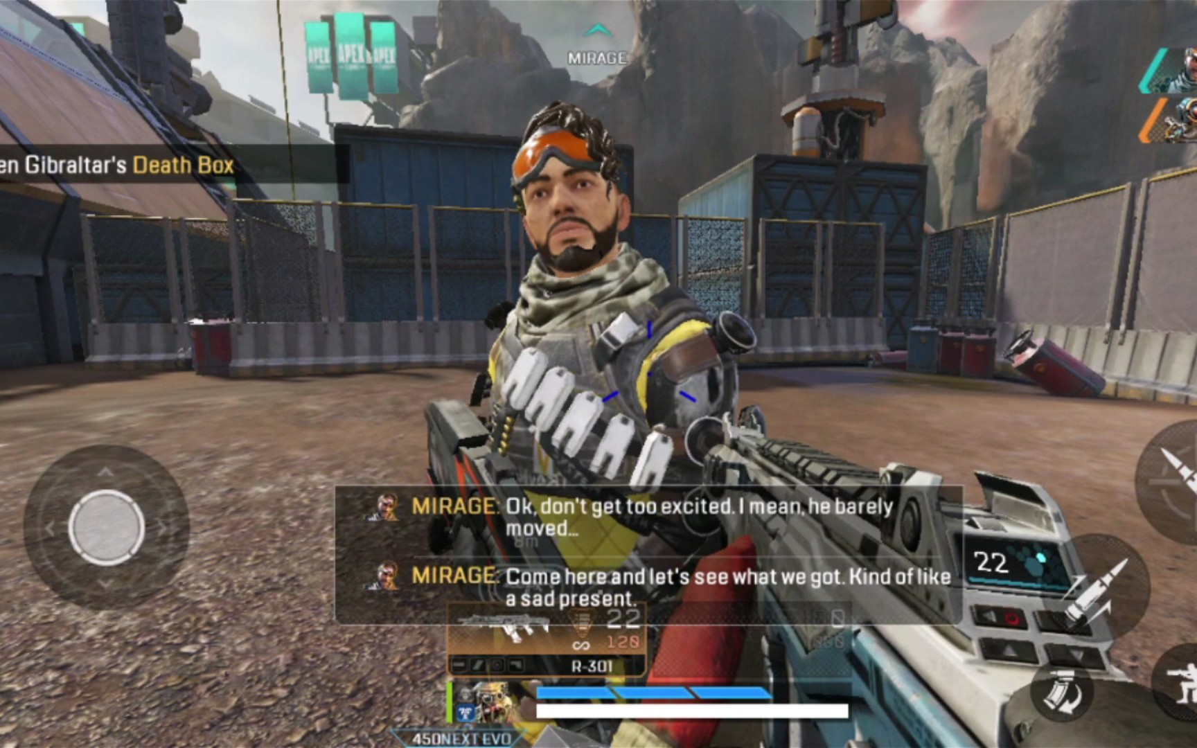 《APEX手游》22年3月测试的不完整新手教程展示