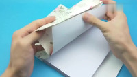 不用一滴胶水的包书皮方法,是小时候味道没错了,赶紧给孩子留着