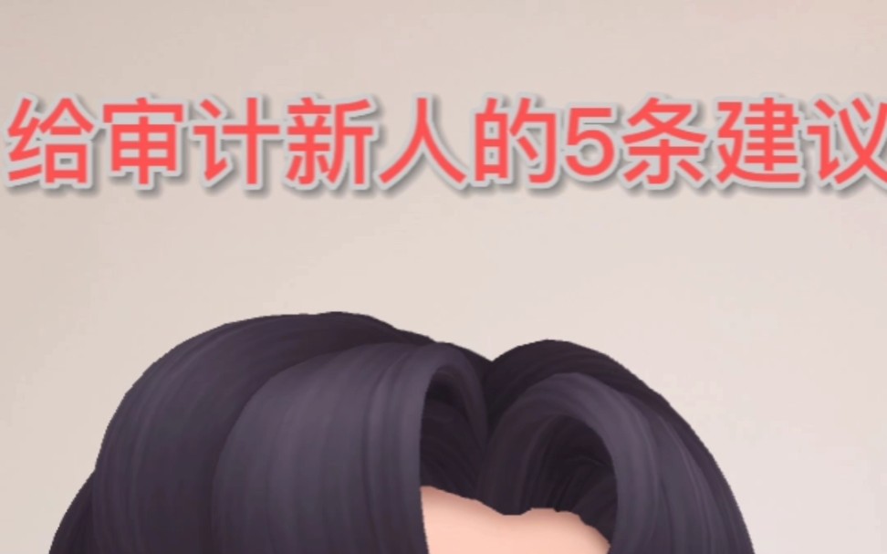 给审计新人的5条建议——如何高效完成审计工作