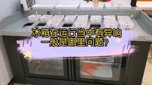 冰箱在运行当中有异响是哪的题?看完了就明白了
