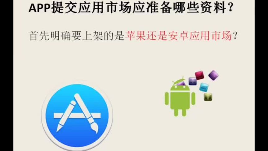 App上架应用商店最全物料清单来啦@#软件 #资料 #干货
