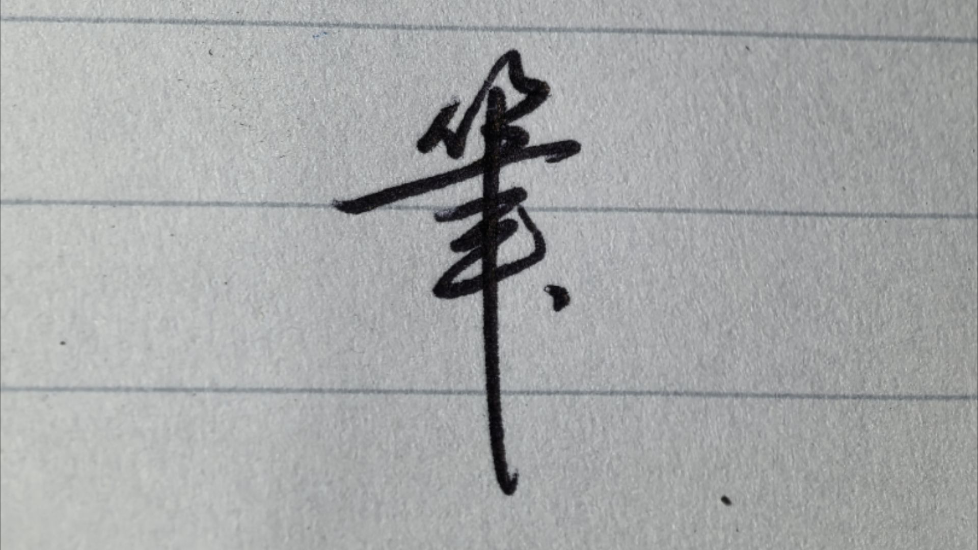 硬笔用笔以及握笔姿势推荐!