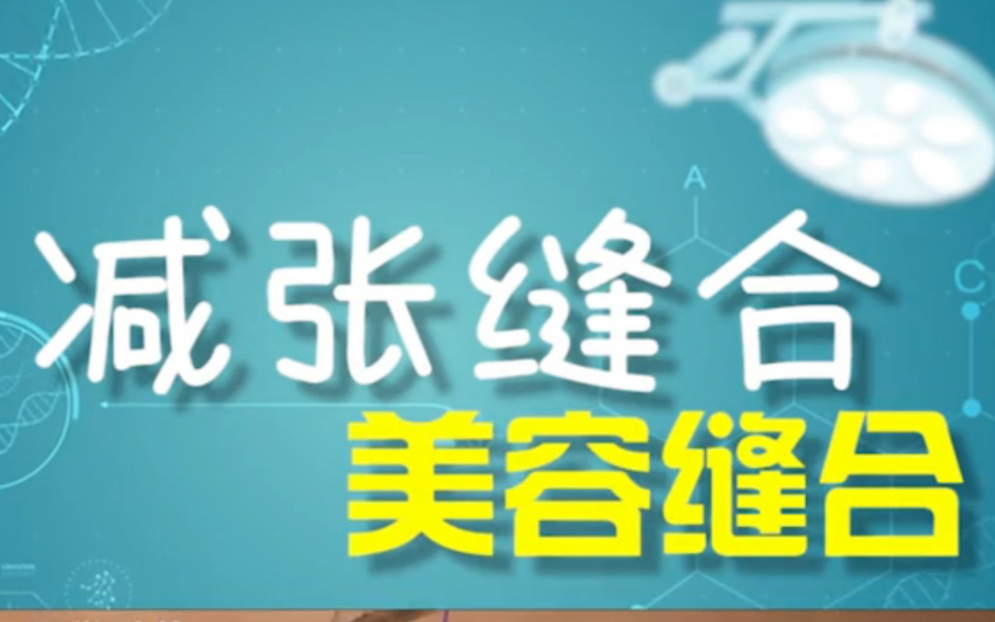 3D视频演示:减张缝合