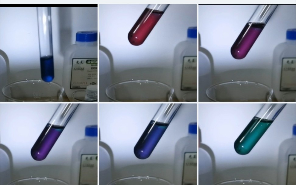 这是…霍格沃兹化学课程?!能自动变5种颜色的变色瓶