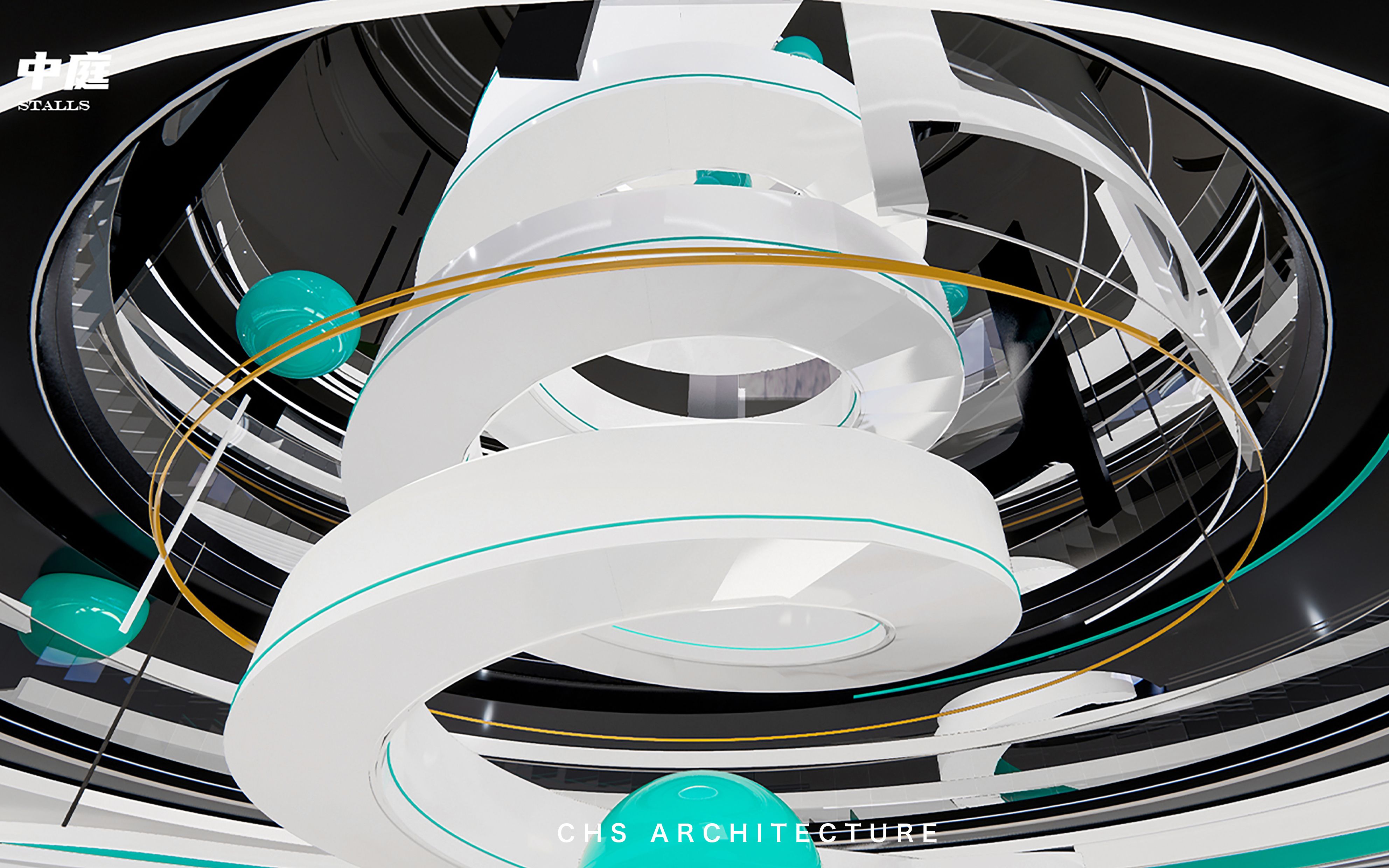 ...室内设计作品/未来图书馆室内方案设计 / 学员优秀作品/优秀毕业设计