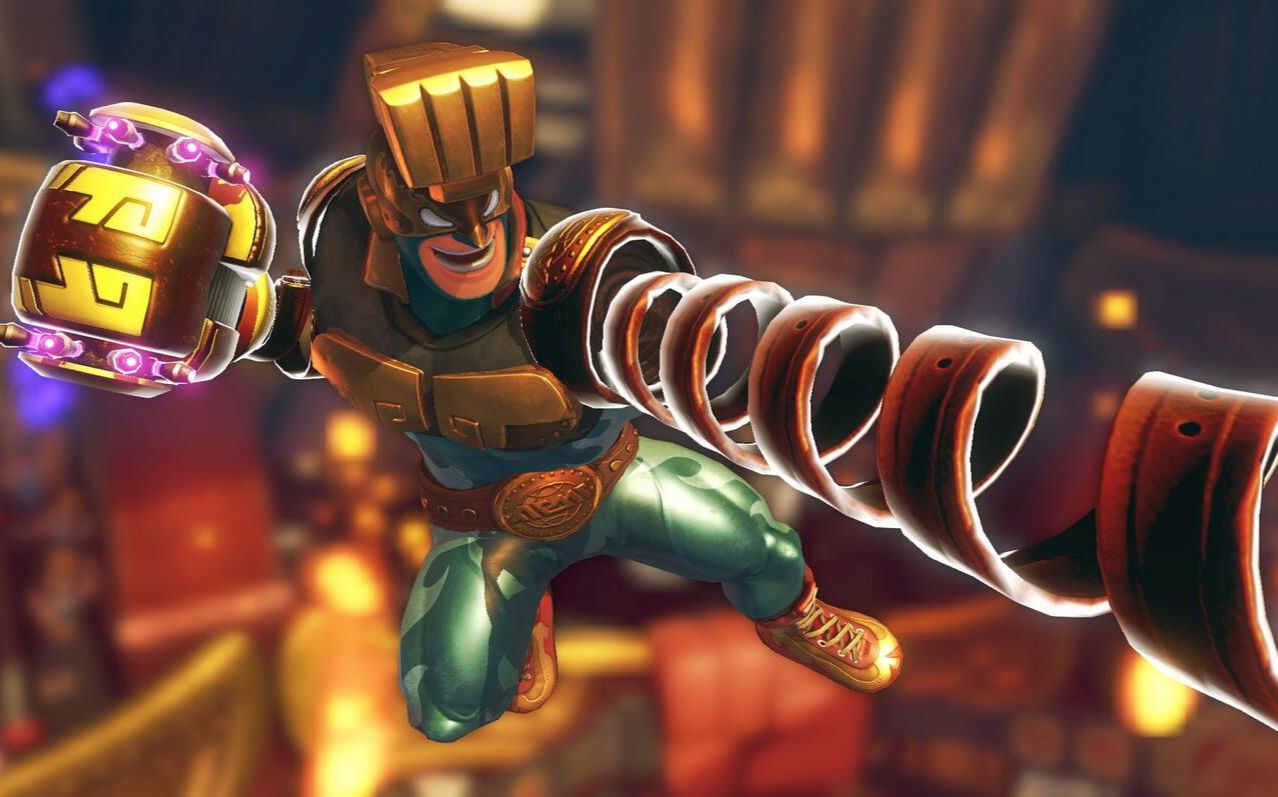 【3D定制民警】ARMS 单人连战模式LV4第10战 VS MaxBrass 屏摄