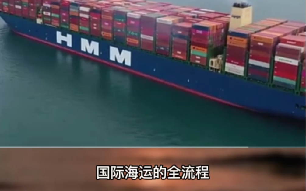 国际海运外贸出口流程是怎么样的?