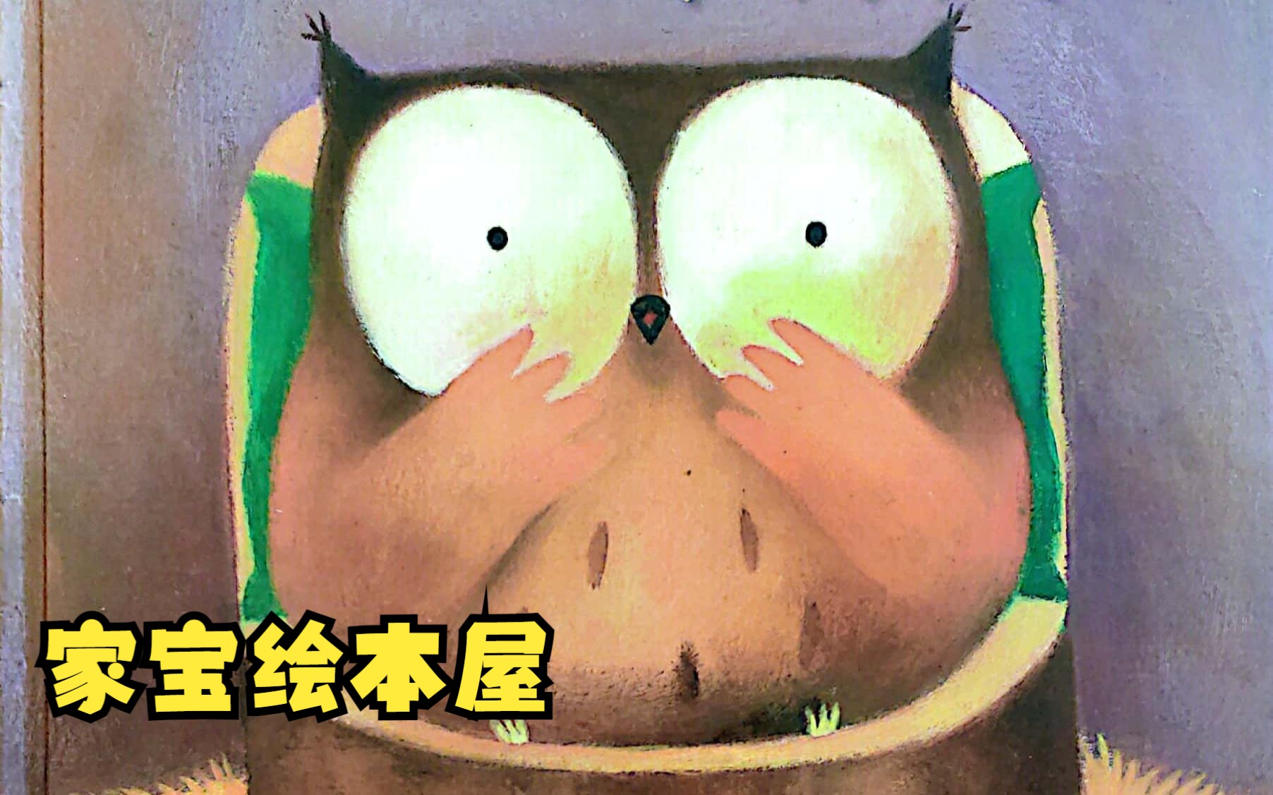 中文绘本55:猫头鹰就不开门