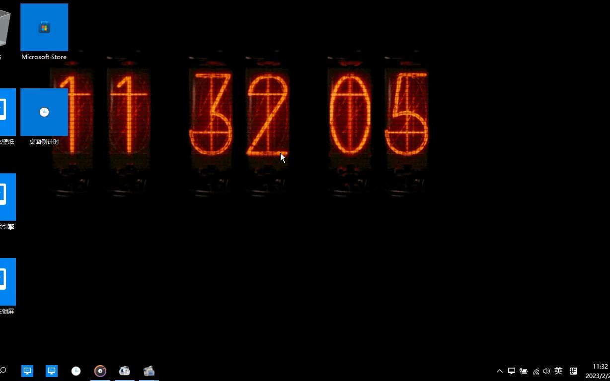辉光时钟win10动态壁纸,动态锁屏,屏保,任务栏透明,iSaver