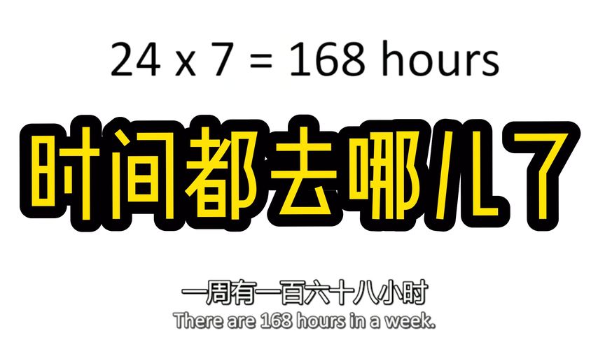 【TED演讲】时间管理的误区:时间不是省出来的!