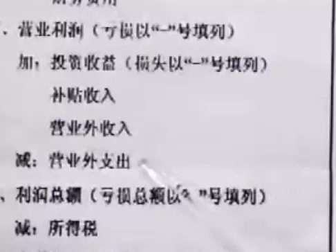 怎样看懂财务报表02-利润表