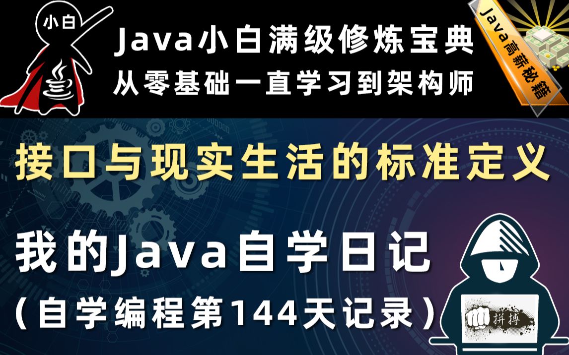 Java接口与现实生活的标准定义