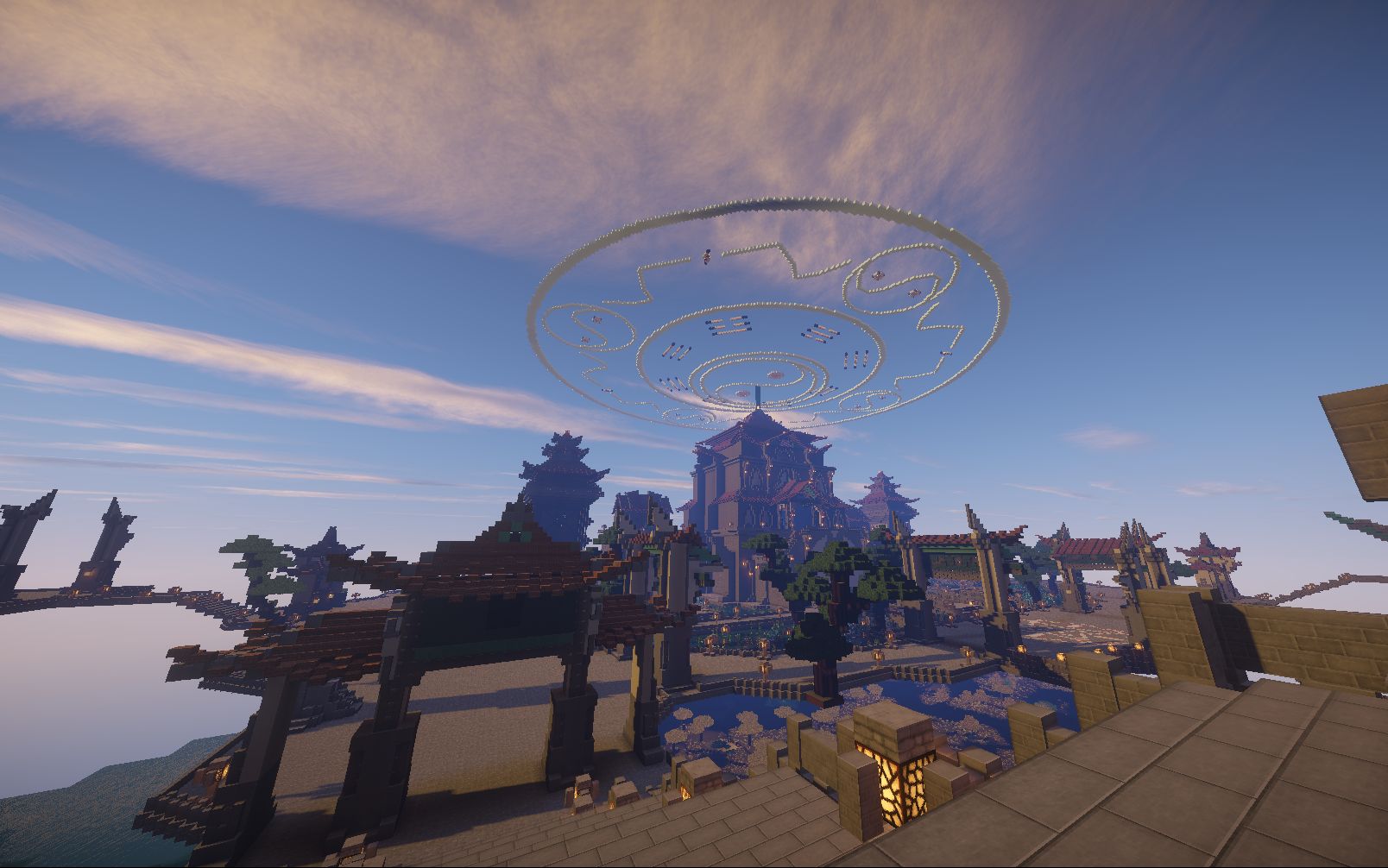 【我的世界】怎么在生存中构建一个仙侠世界 09(当录视频的时候舍友...