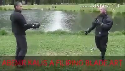 菲律宾卡利刀法演示