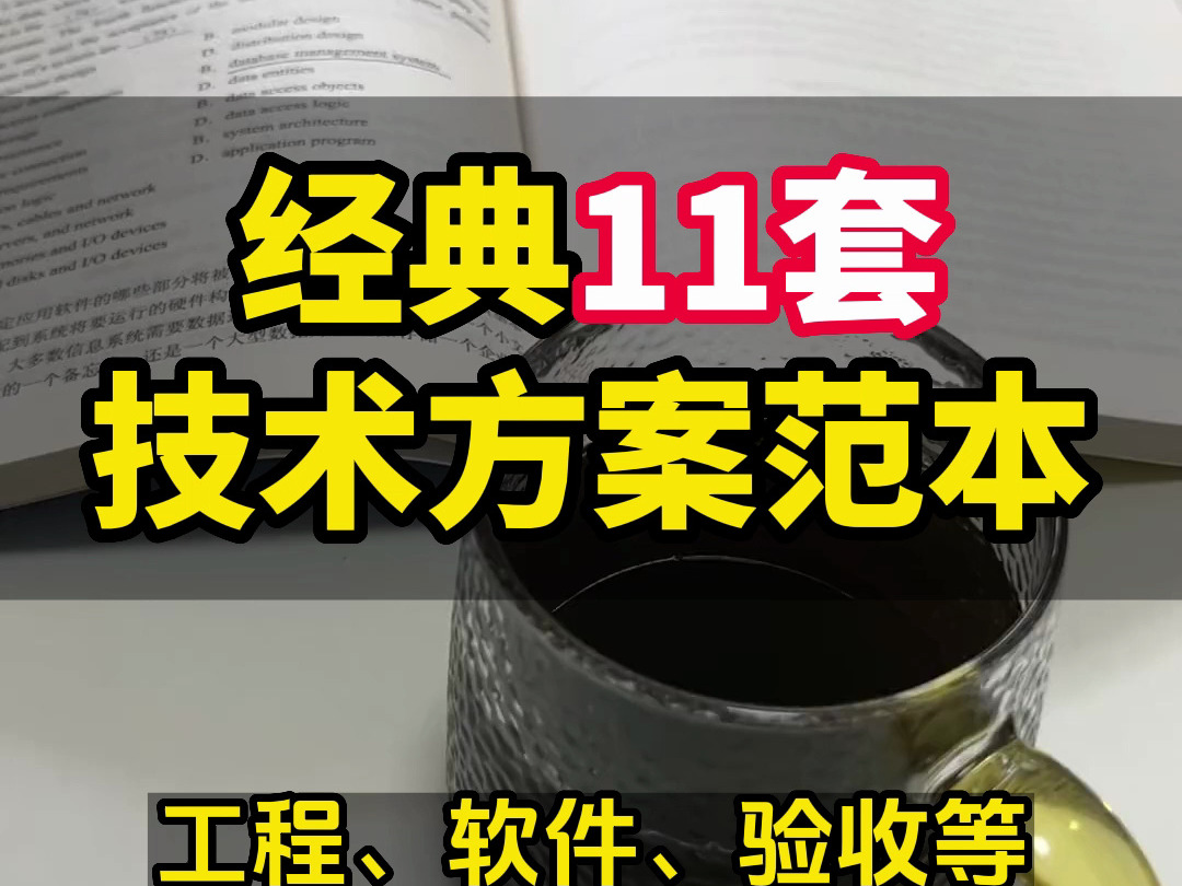 经典11套【技术方案范本】