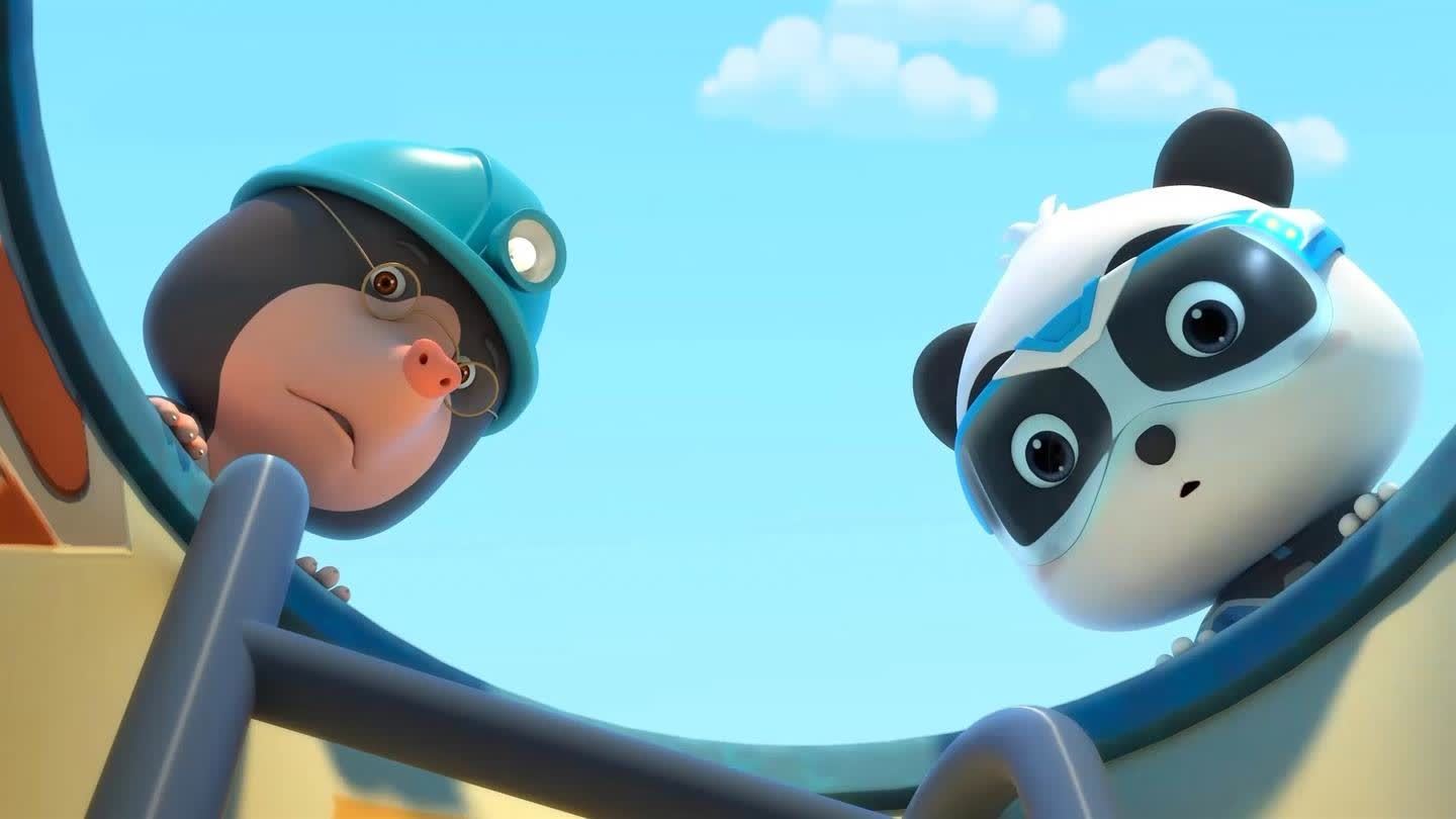 宝宝巴士奇妙救援队-爱岗敬业,管道维修记,便民服务好伟大