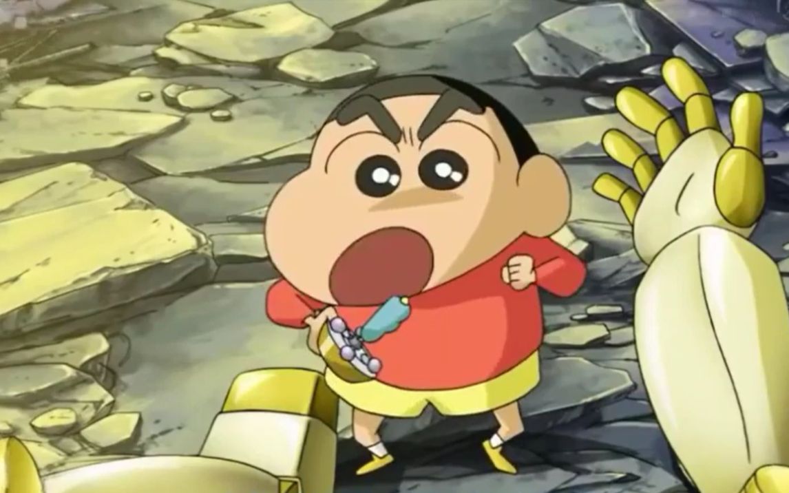 ...小新中最感人的一部剧场版,你哭了吗?《决一胜负!逆袭的机器人爸爸》