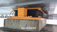 高铁桥梁安装减震阻尼器,大桥可抗16级台风和8级地震