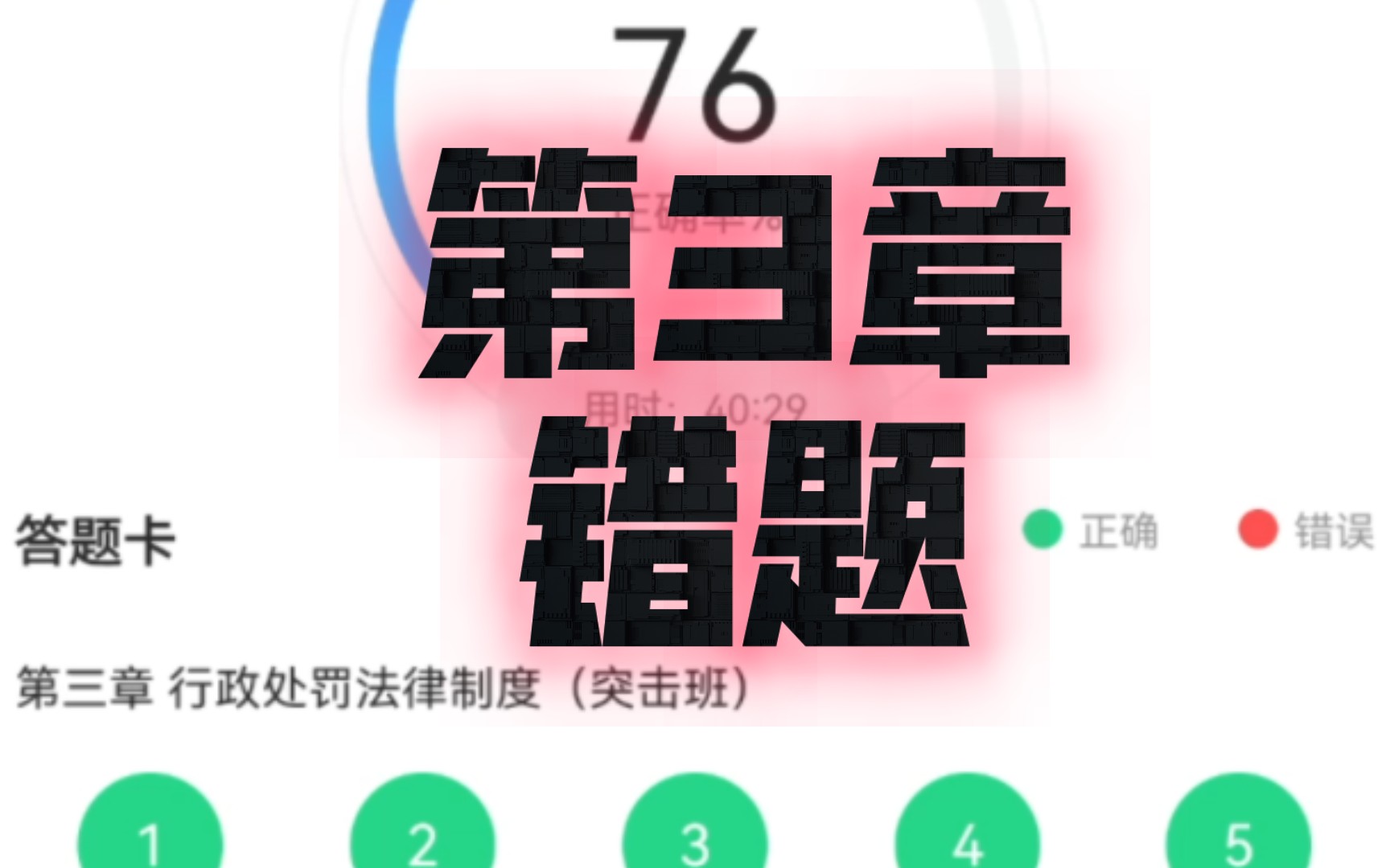 2022税务师—涉税服务相关法律—第3章错题回顾