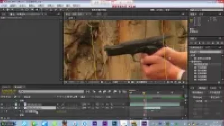 AE制作开枪特效仿AK