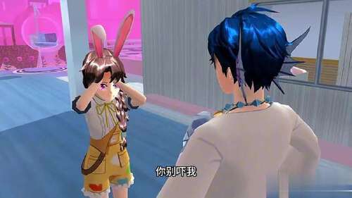 樱花校园惊魂夜!小舞家闯入恐怖怪物,尖叫逃命现场!