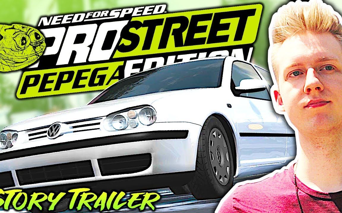 极品飞车11的pepega版MOD出了真人剧情预告_游戏热门视频