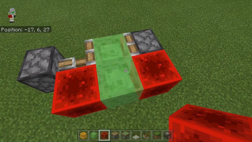 活塞虫只要六个方块即可制作?我的世界