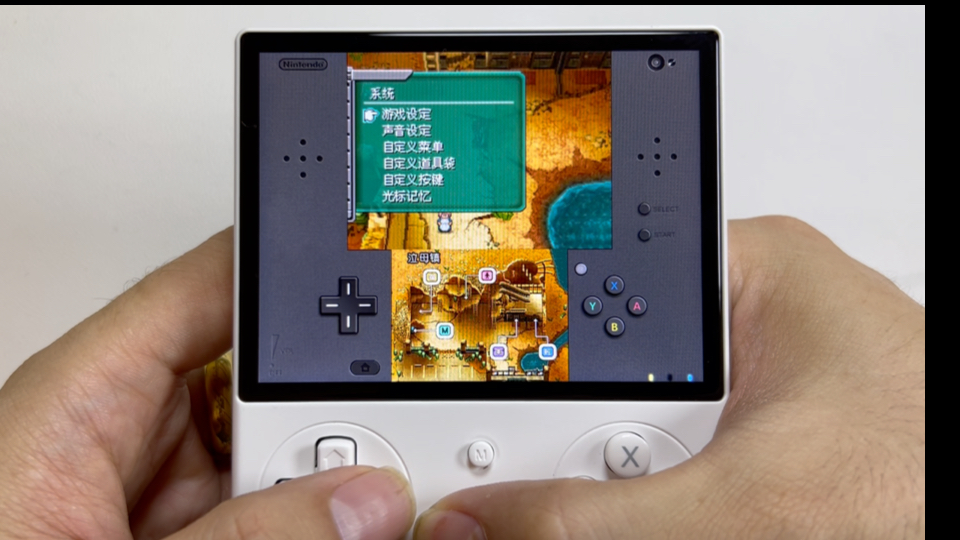 安伯尼克XX系列新NDS模拟器教程,可切换大小屏和遮罩