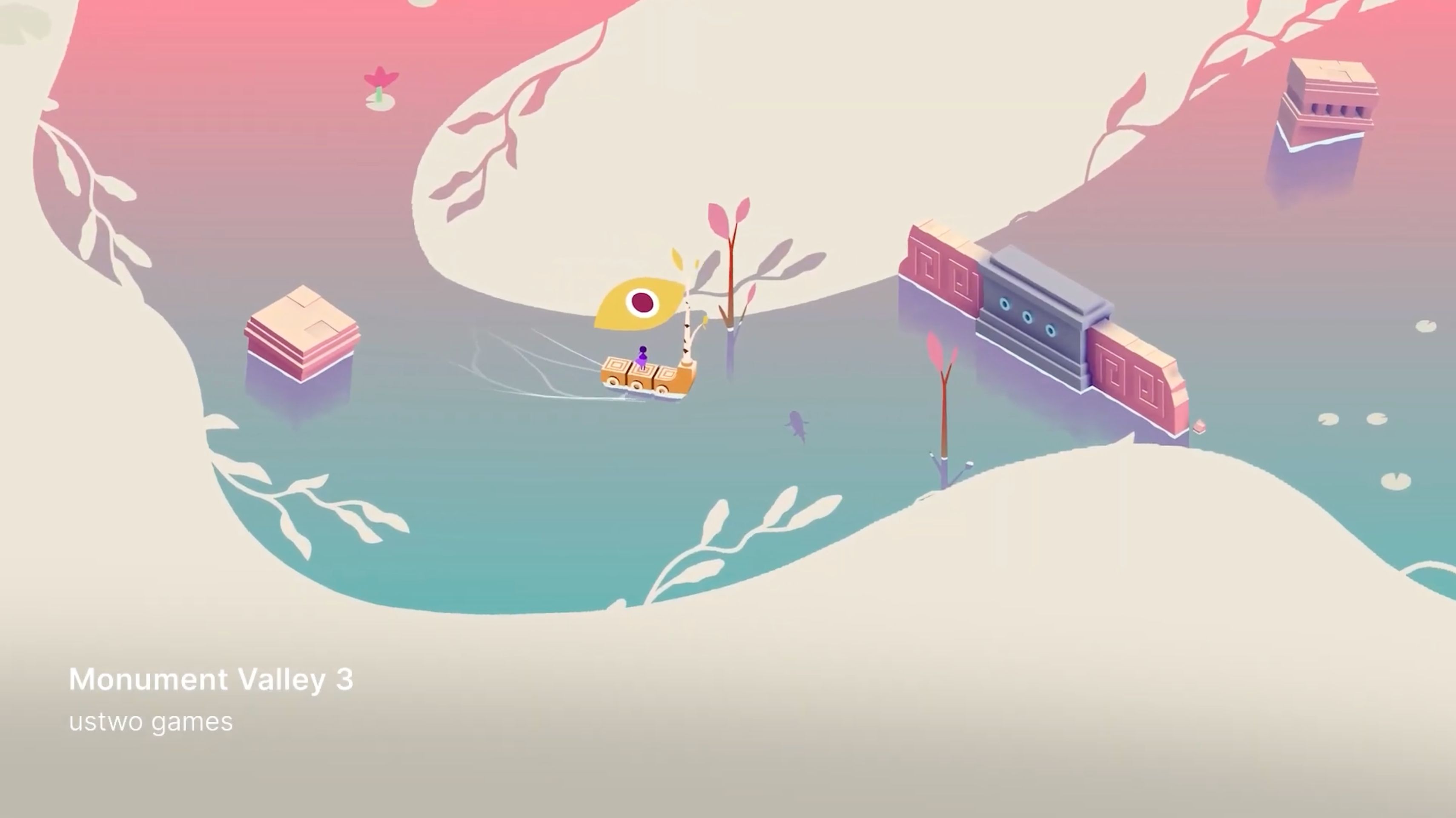 Made with Unity |《纪念碑谷3》:模糊美术与设计的界限_纪念碑谷