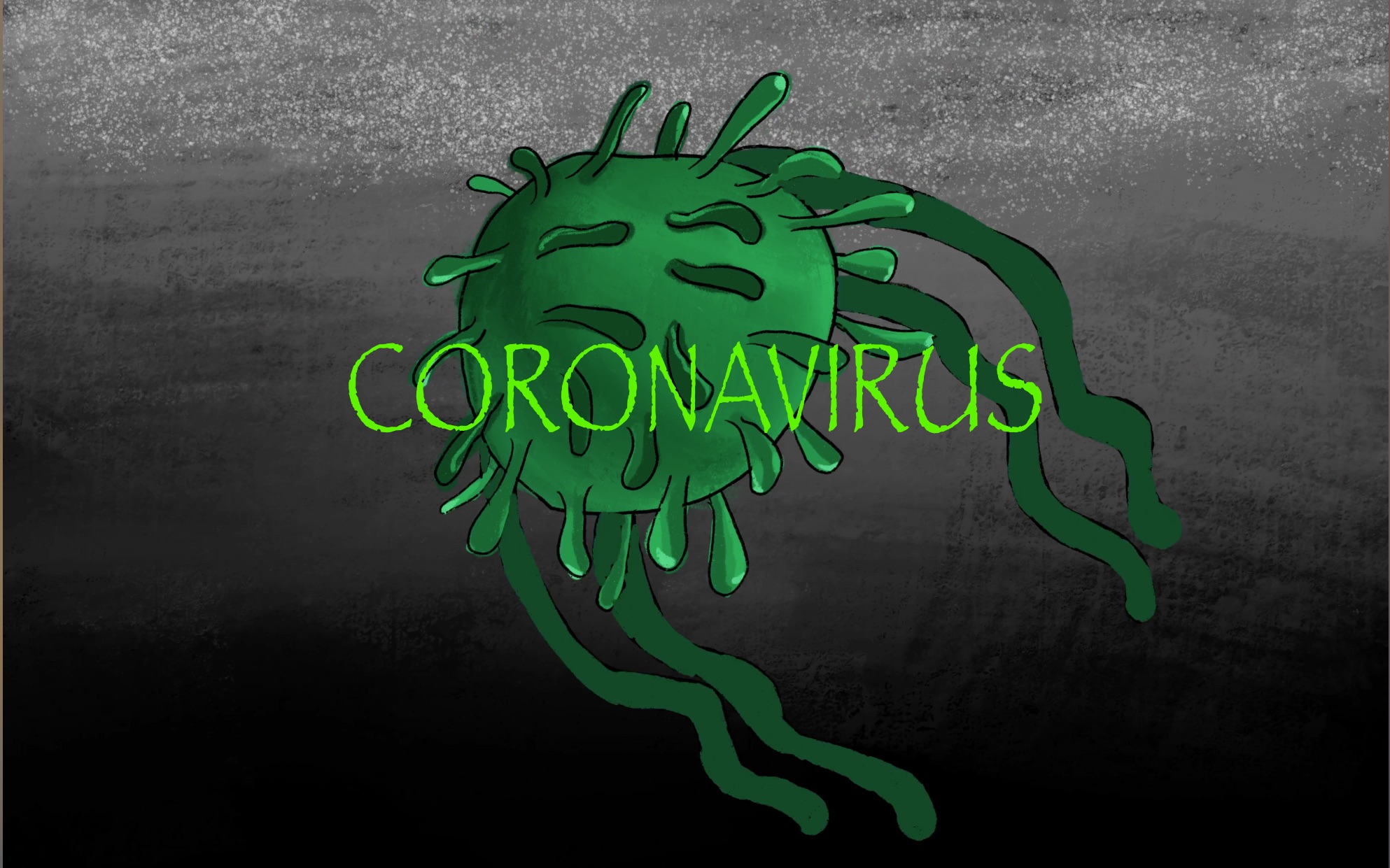 新型冠状病毒传播动画