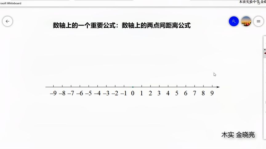 13.一个重要的公式:数轴上的两点间距离公式