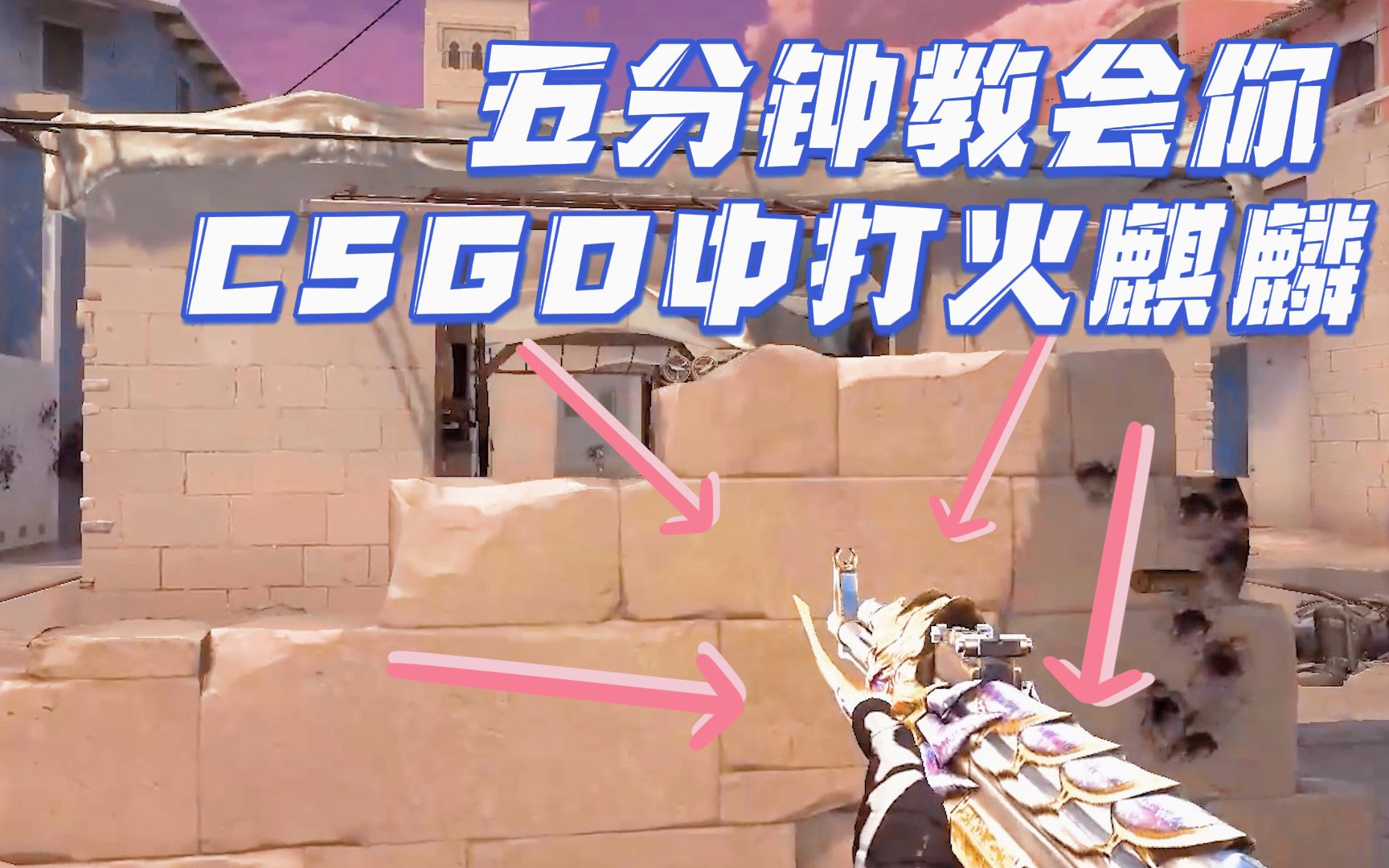 【CSGO】五分钟教会你demo中用migi改模火麒麟及地图 保姆式剪辑...