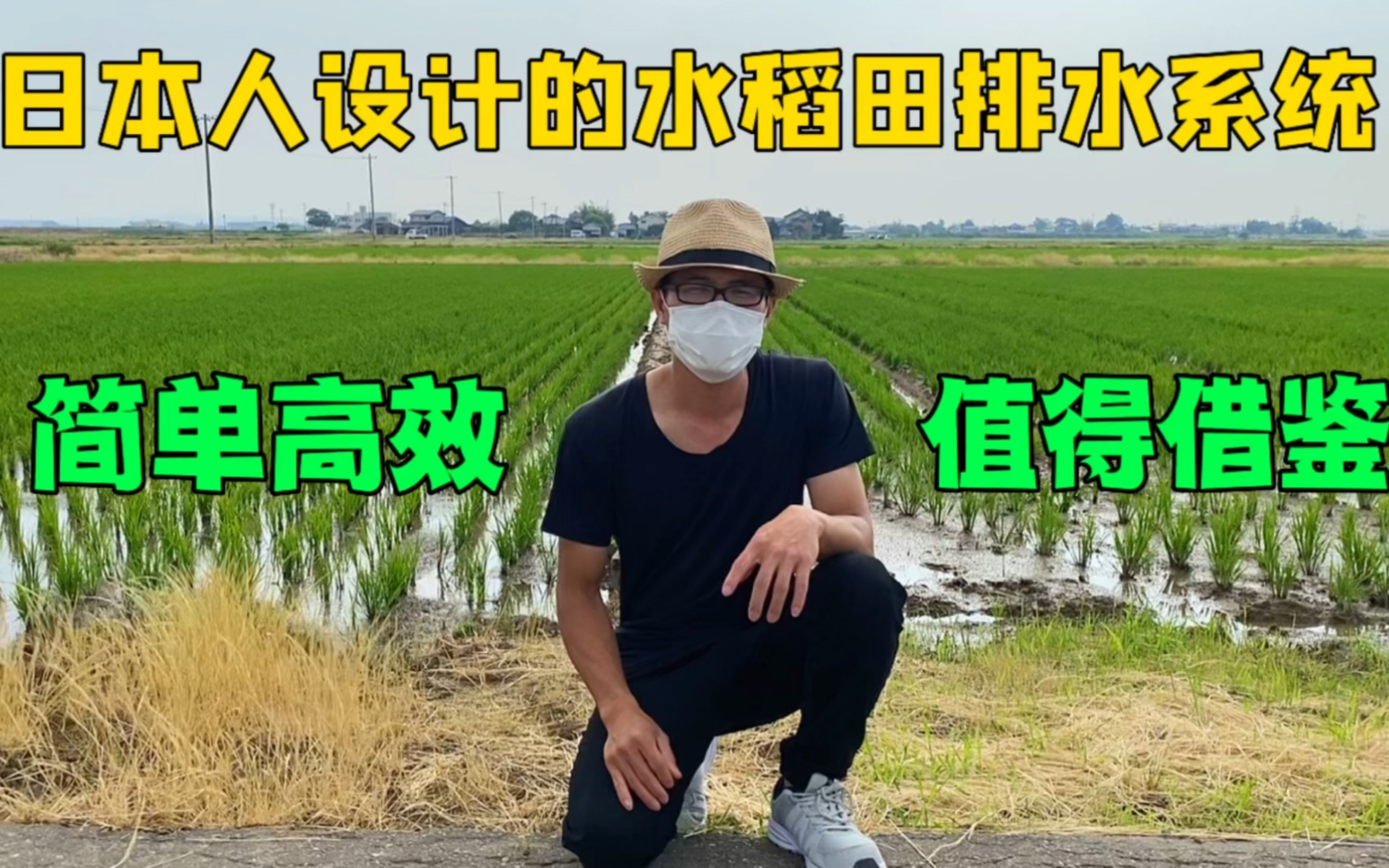 日本农村水稻田建设到什么程度?已实现标准化排水系统,值得借鉴