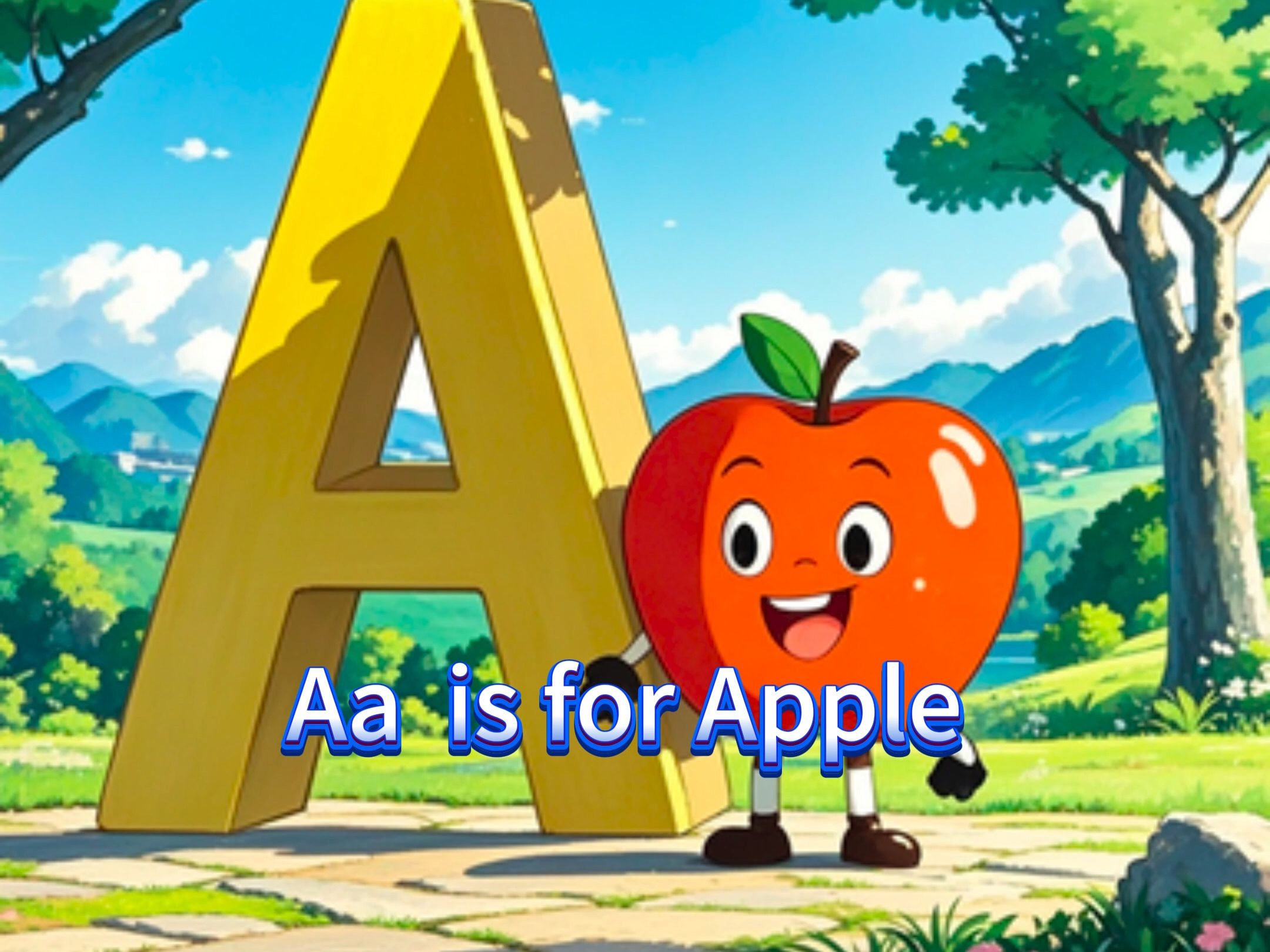 慢速版!一首童谣秒懂26个字母自然拼读发音规律。自然拼读第1步!...