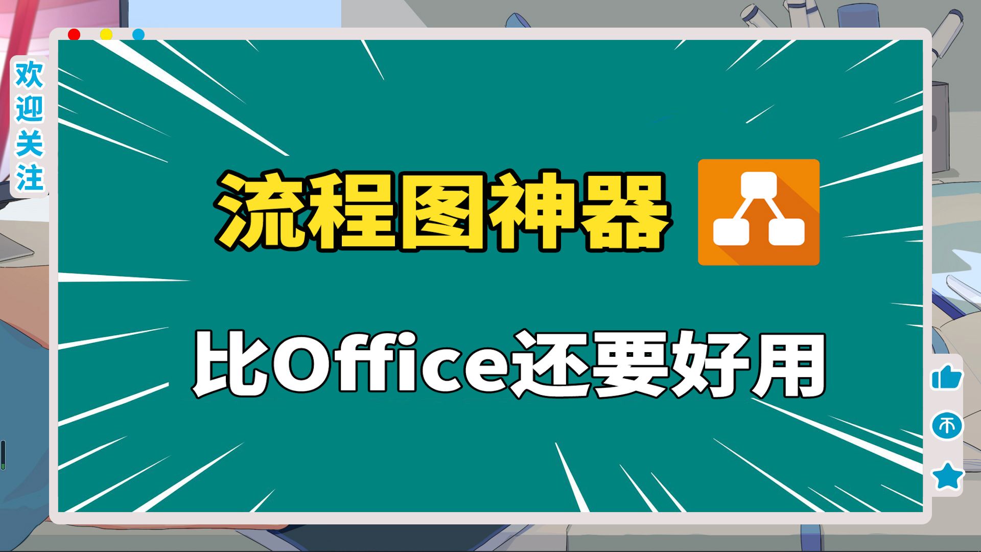 一个软件,实现多种流程图的绘制,比Office还要好用,流程图神器!