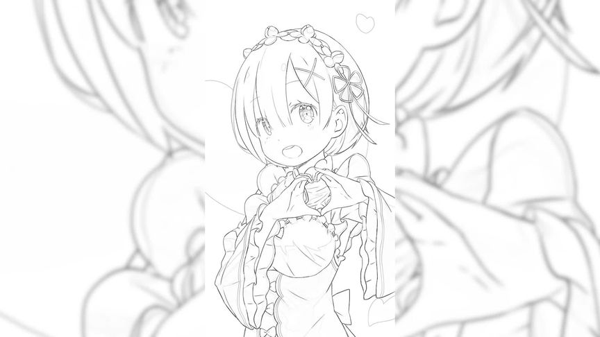 如何用PS提取图片线稿 #ps #ps教程
